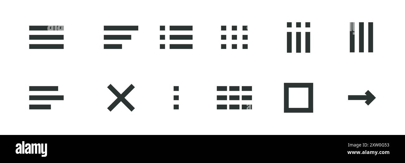 Hamburger interface menu simple line, minimal ui popup burger. Template ... Hamburger interface menu simple line, minimal ui popup burger. Template ...