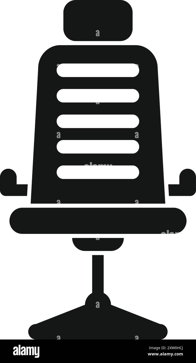 Ergonomic chair providing lumbar support for maintaining good posture ...