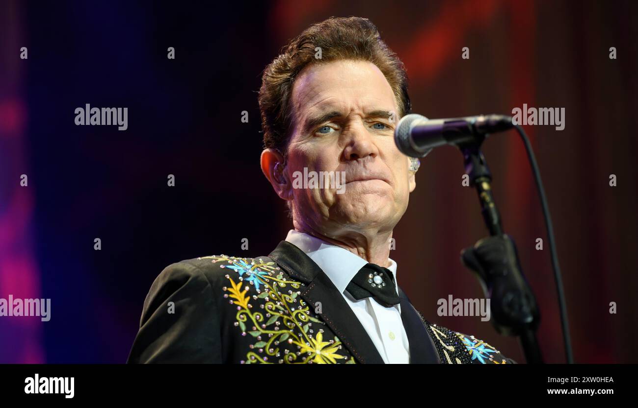 Copenhagen, Denmark. 16th Aug, 2024. American artist Chris Isaak in ...
