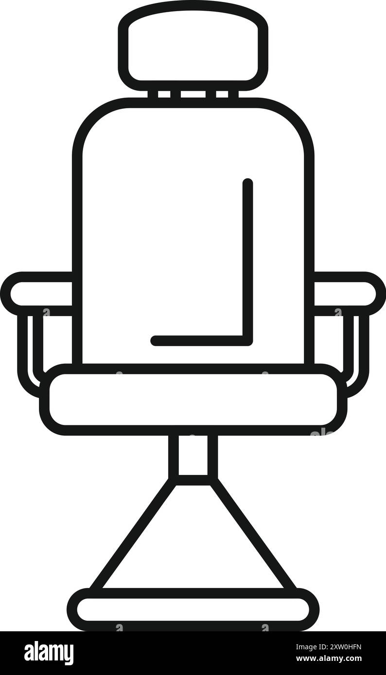Professional grooming chair Black and White Stock Photos & Images - Alamy