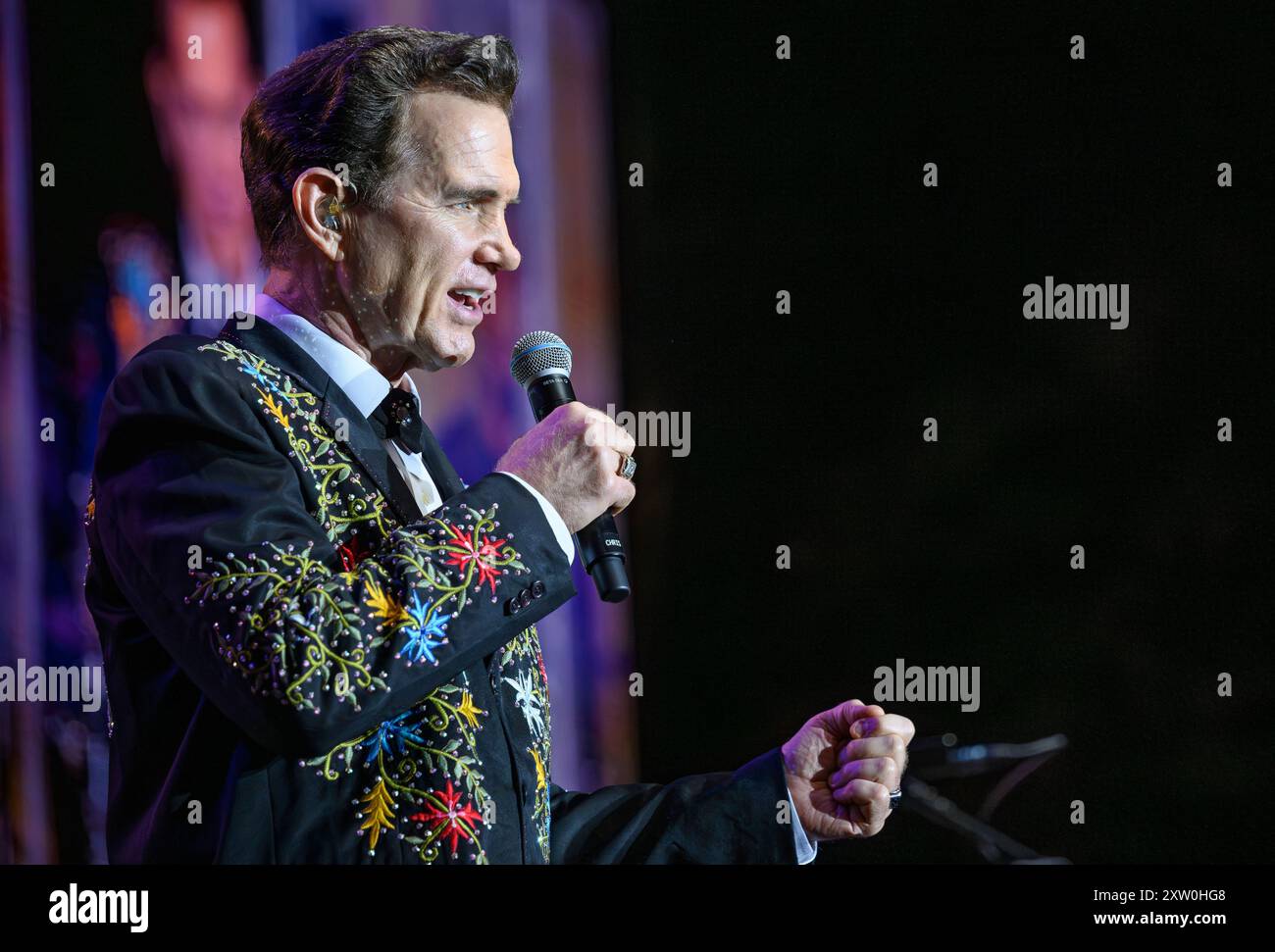 Copenhagen, Denmark. 16th Aug, 2024. American artist Chris Isaak in ...