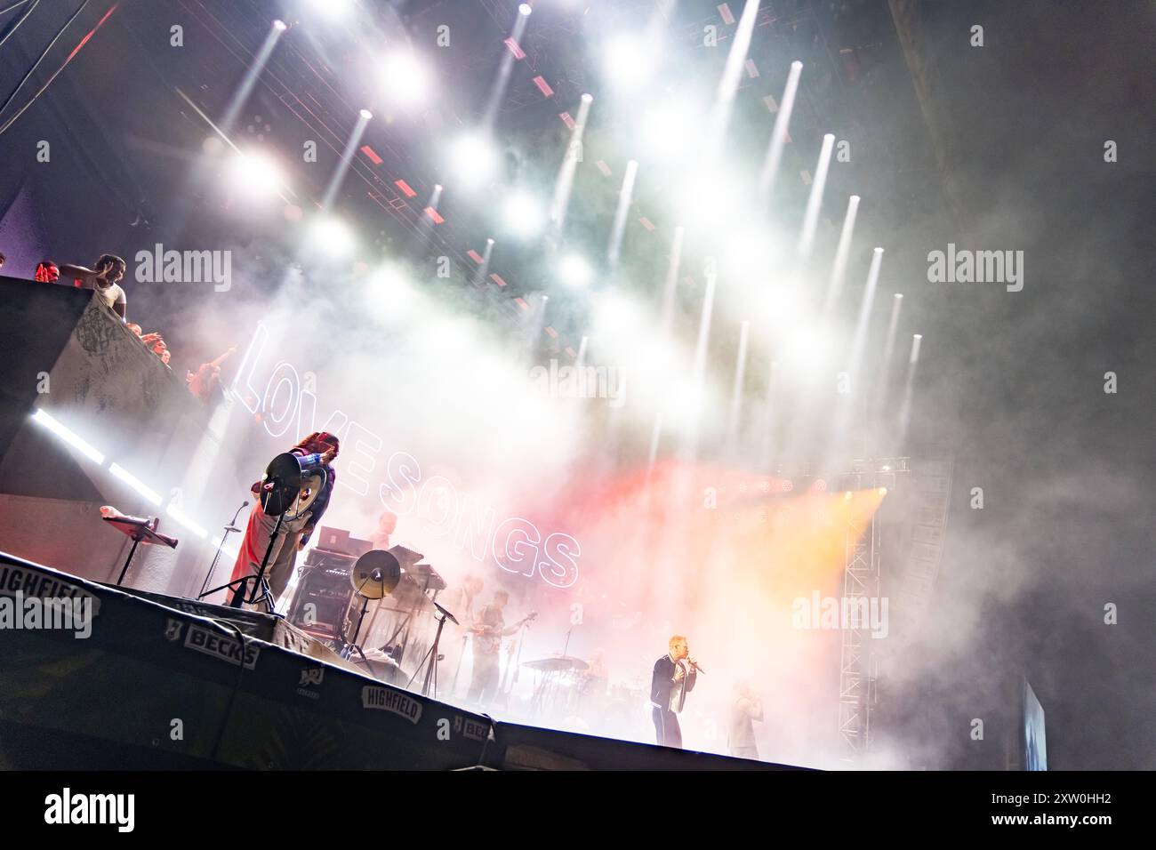 Der deutsche Sänger Peter Fox Pierre Baigorry auf dem Highfield 2024 ...