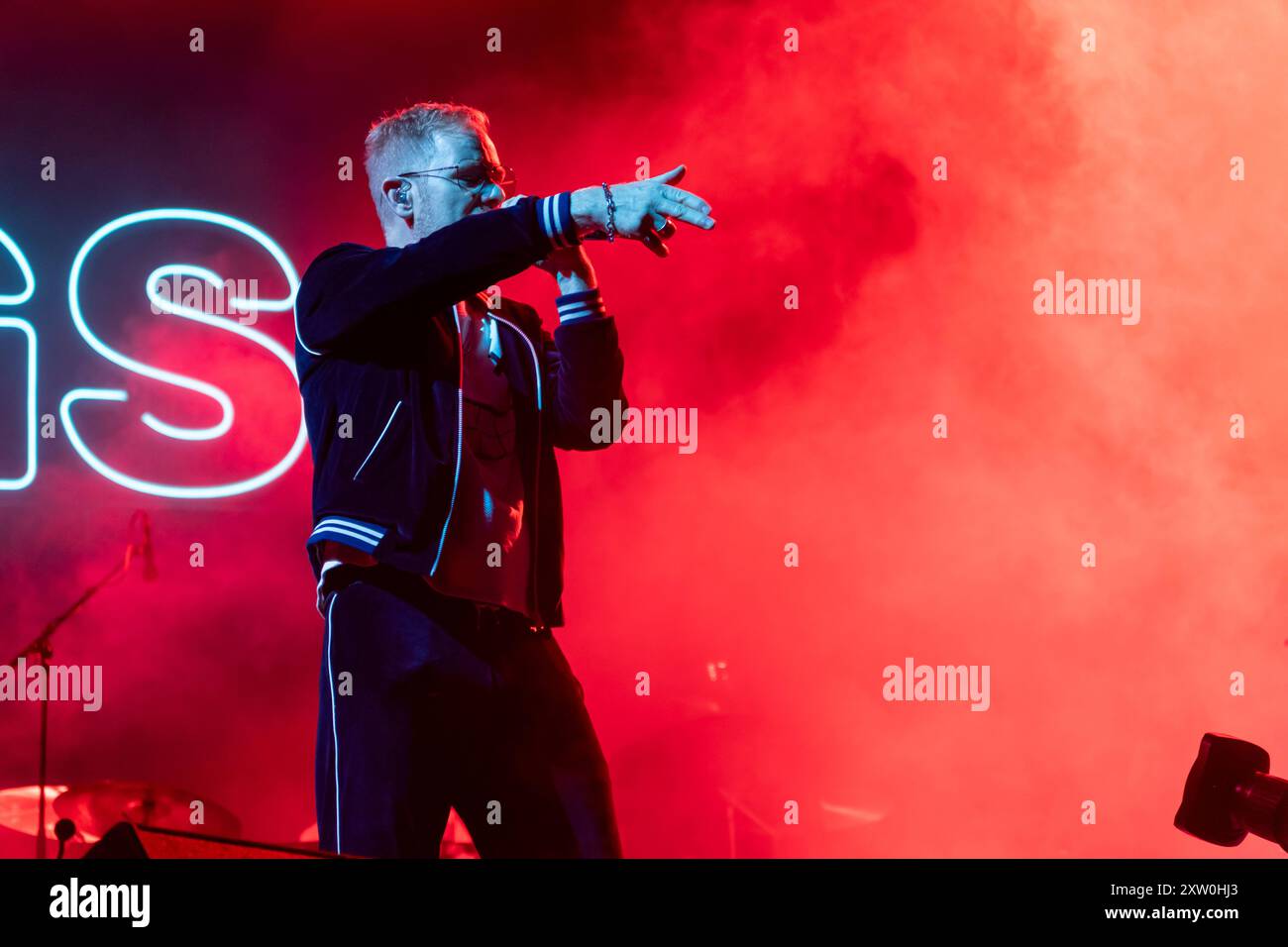 Der deutsche Sänger Peter Fox Pierre Baigorry auf dem Highfield 2024 ...