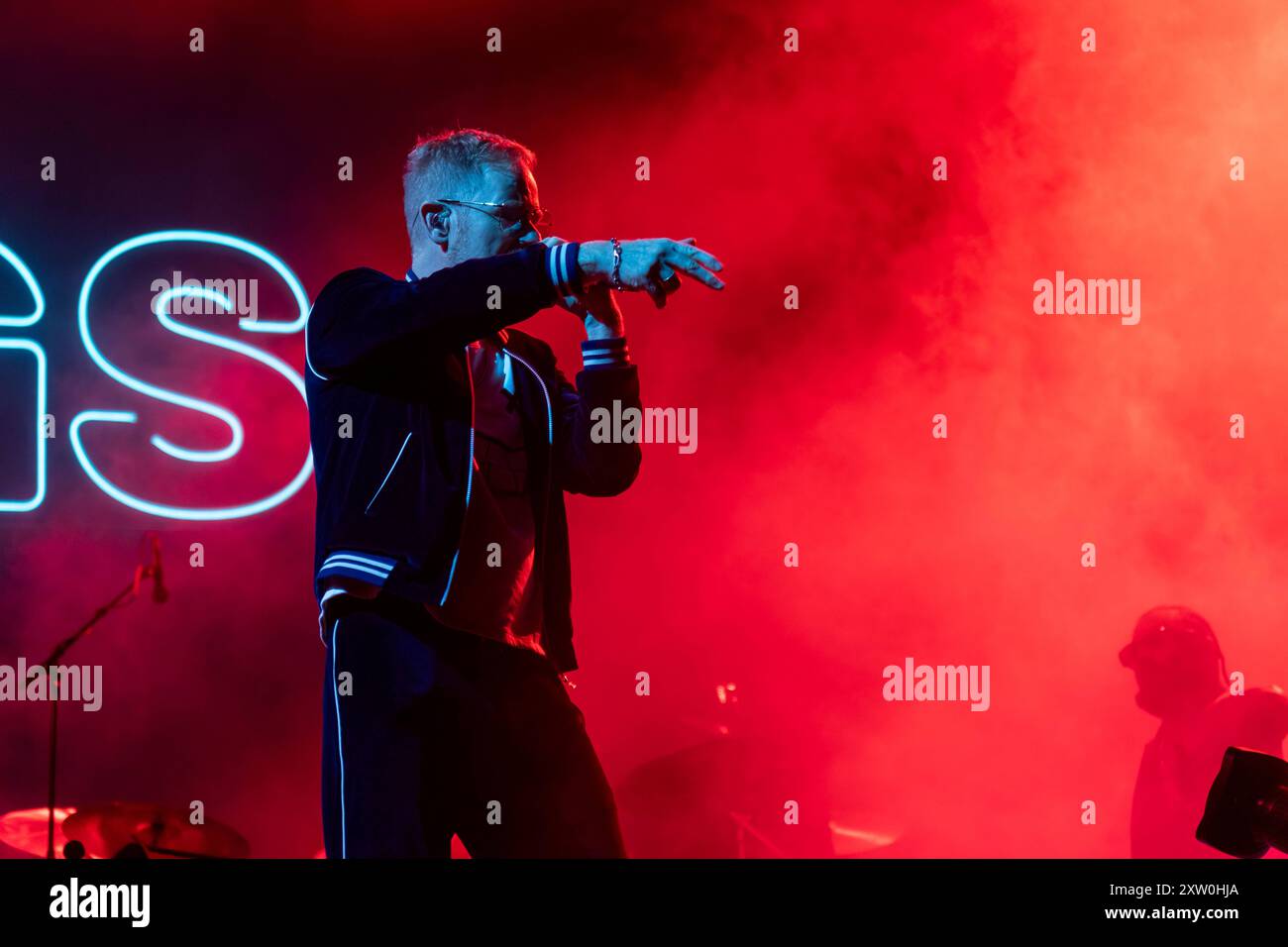 Der deutsche Sänger Peter Fox Pierre Baigorry auf dem Highfield 2024 ...