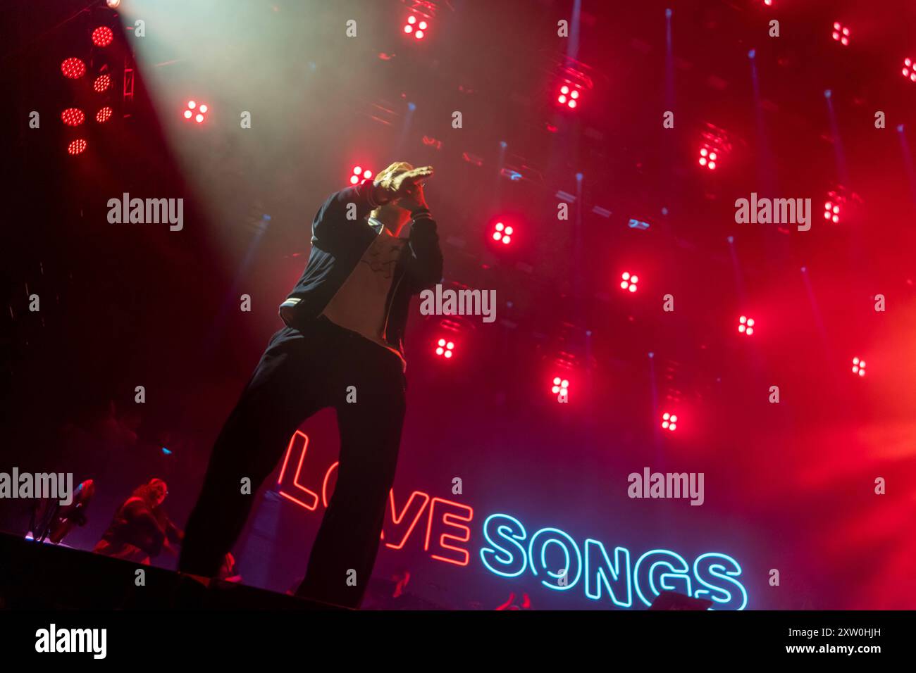 Der deutsche Sänger Peter Fox Pierre Baigorry auf dem Highfield 2024 ...