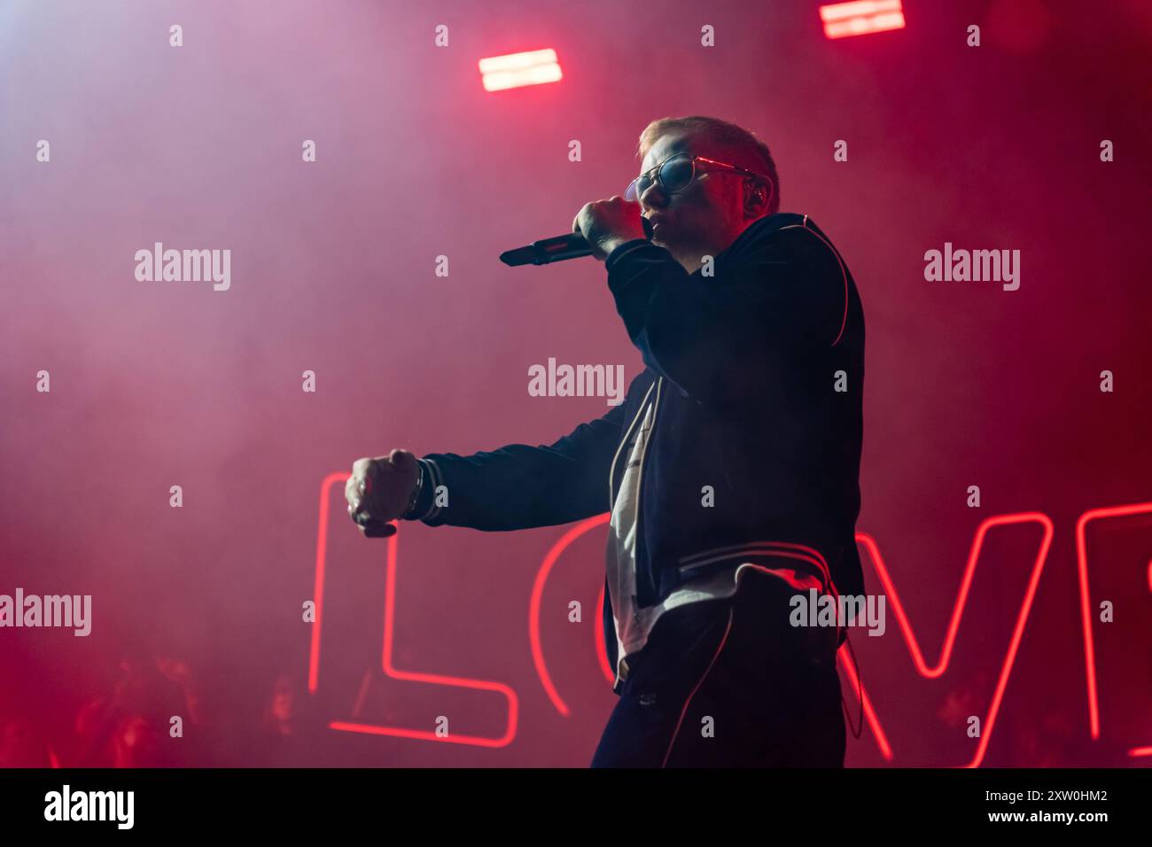 Der deutsche Sänger Peter Fox Pierre Baigorry auf dem Highfield 2024 ...