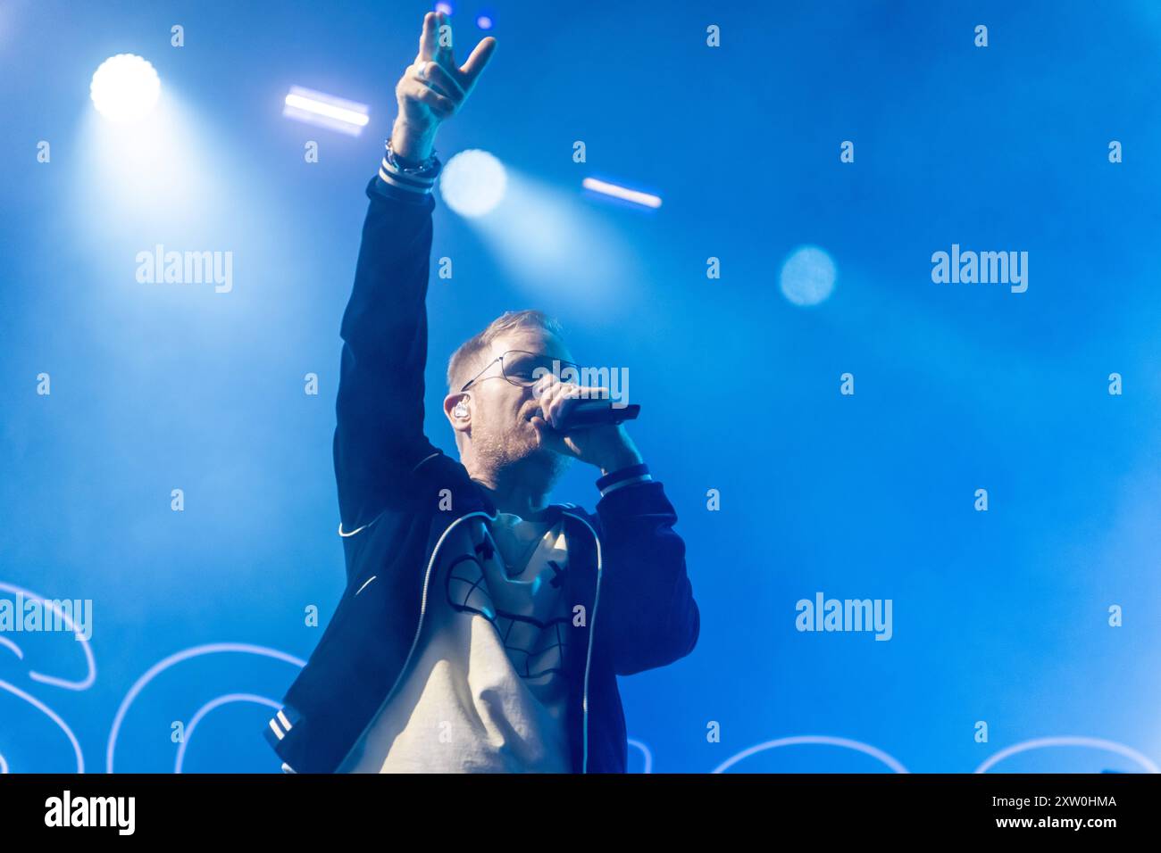 Der deutsche Sänger Peter Fox Pierre Baigorry auf dem Highfield 2024 ...