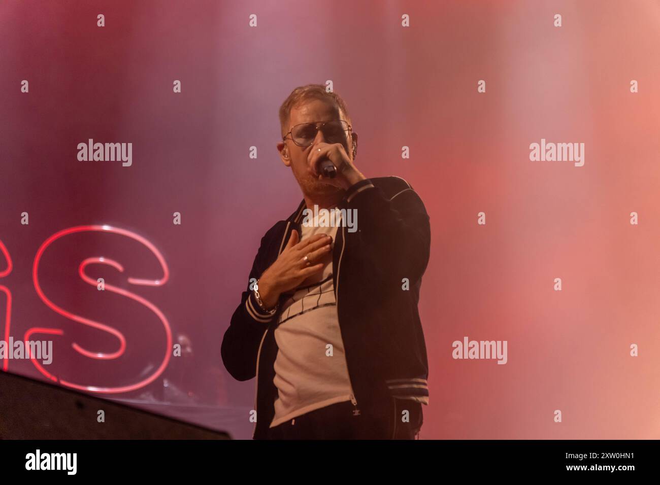 Der deutsche Sänger Peter Fox Pierre Baigorry auf dem Highfield 2024 ...