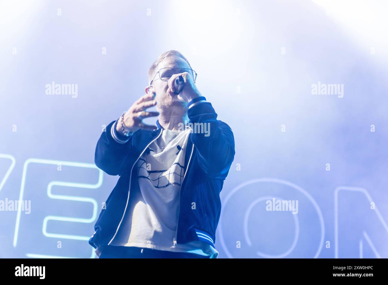 Der deutsche Sänger Peter Fox Pierre Baigorry auf dem Highfield 2024 ...