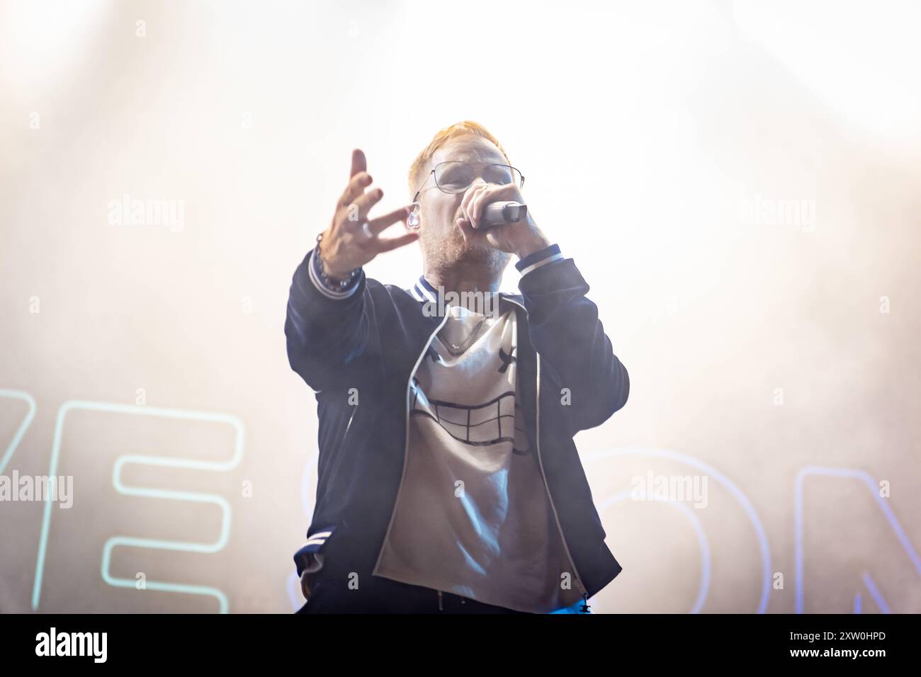 Der deutsche Sänger Peter Fox Pierre Baigorry auf dem Highfield 2024 ...