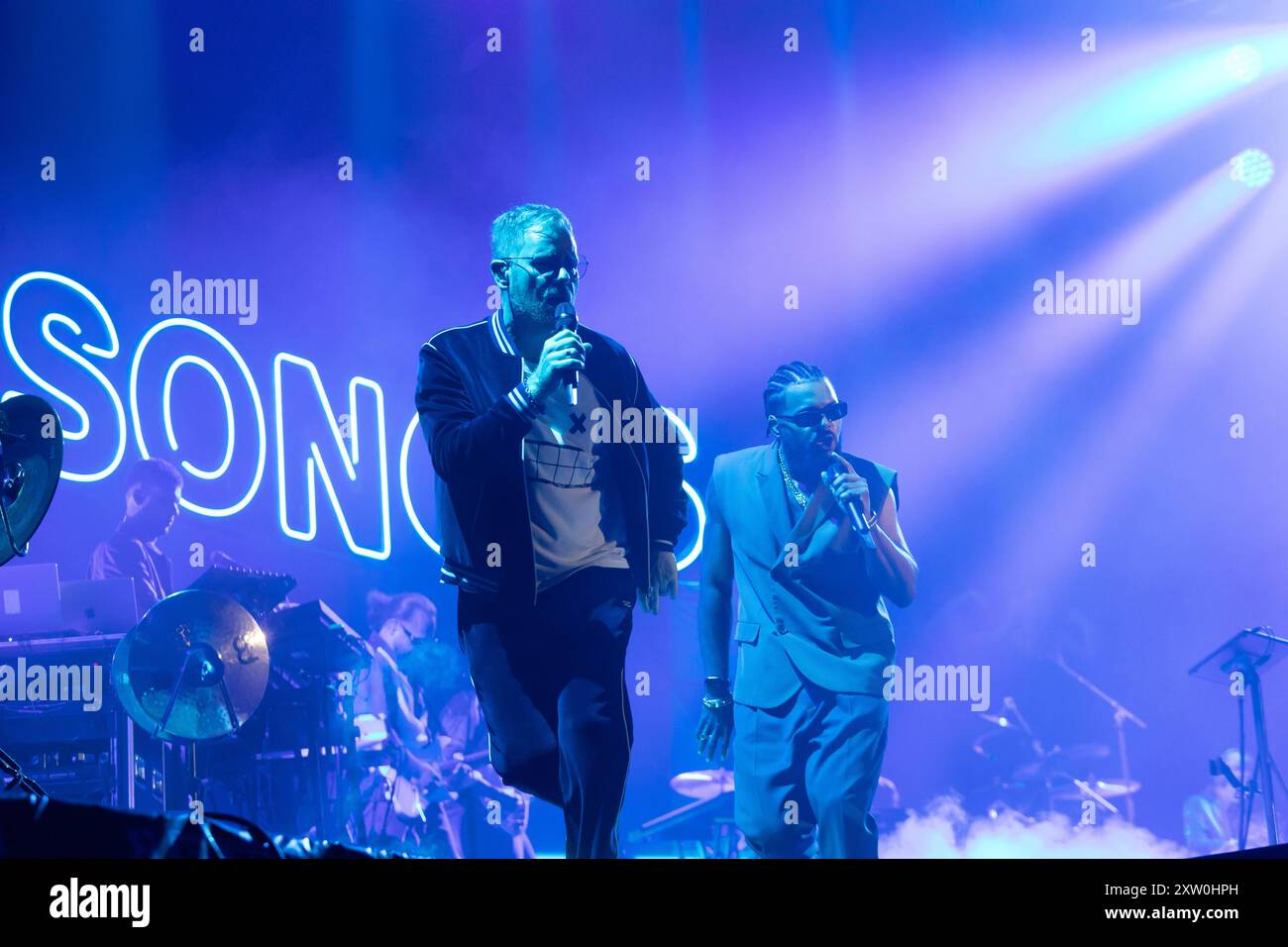 Der deutsche Sänger Peter Fox Pierre Baigorry auf dem Highfield 2024 ...
