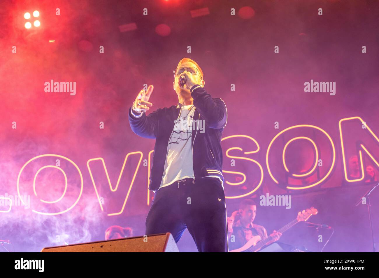 Der deutsche Sänger Peter Fox Pierre Baigorry auf dem Highfield 2024 ...