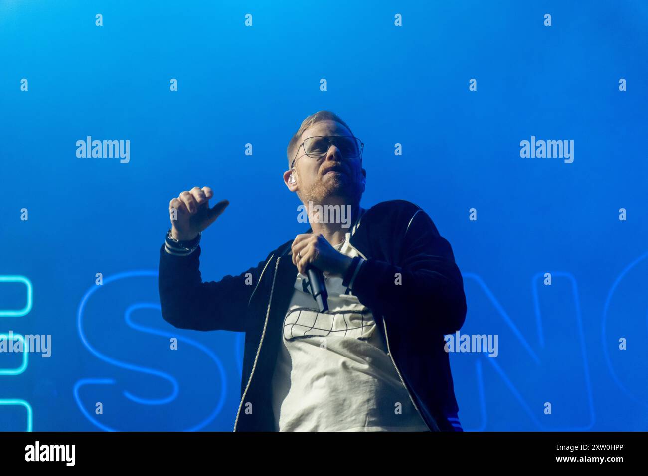 Der deutsche Sänger Peter Fox Pierre Baigorry auf dem Highfield 2024 ...