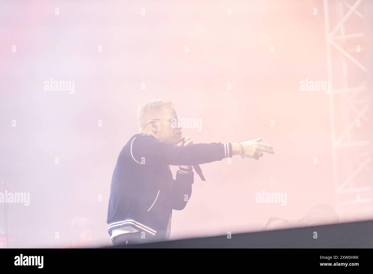 Der deutsche Sänger Peter Fox Pierre Baigorry auf dem Highfield 2024 ...