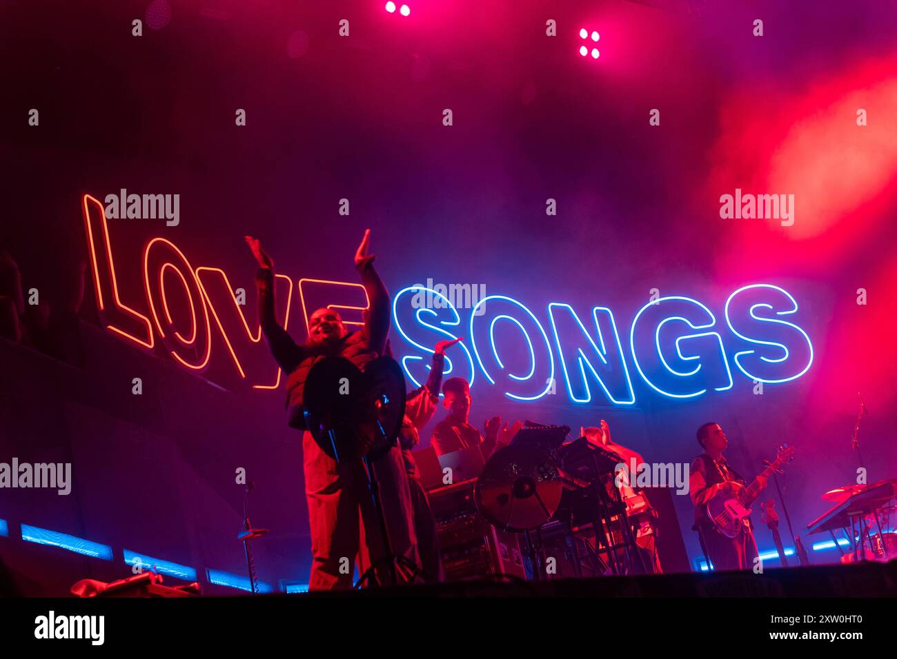 Der deutsche Sänger Peter Fox Pierre Baigorry auf dem Highfield 2024 ...
