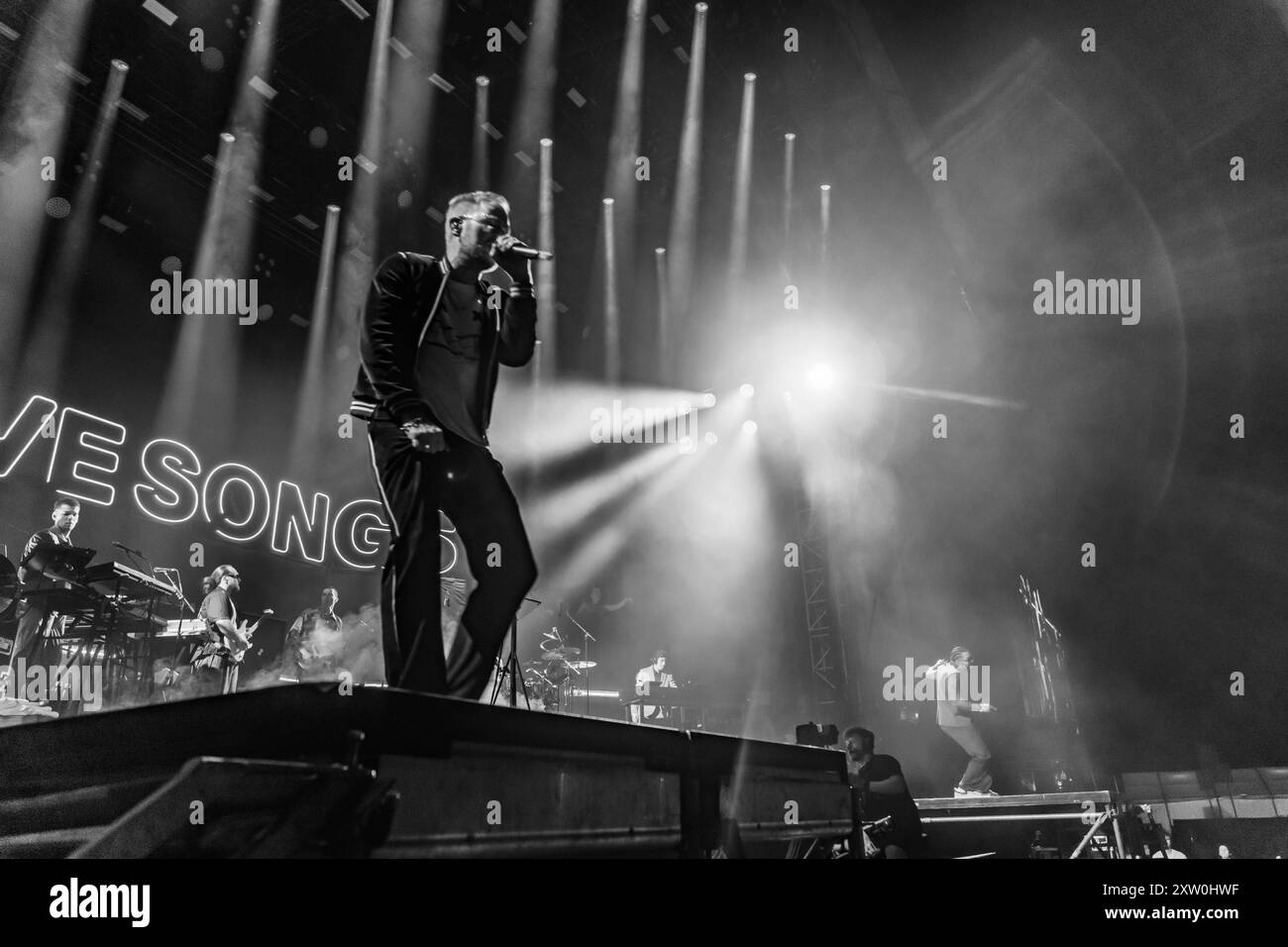Der deutsche Sänger Peter Fox Pierre Baigorry auf dem Highfield 2024 ...