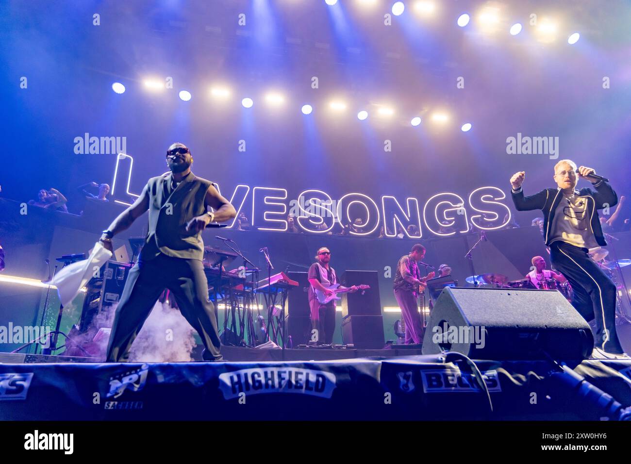 Der deutsche Sänger Peter Fox Pierre Baigorry auf dem Highfield 2024 ...