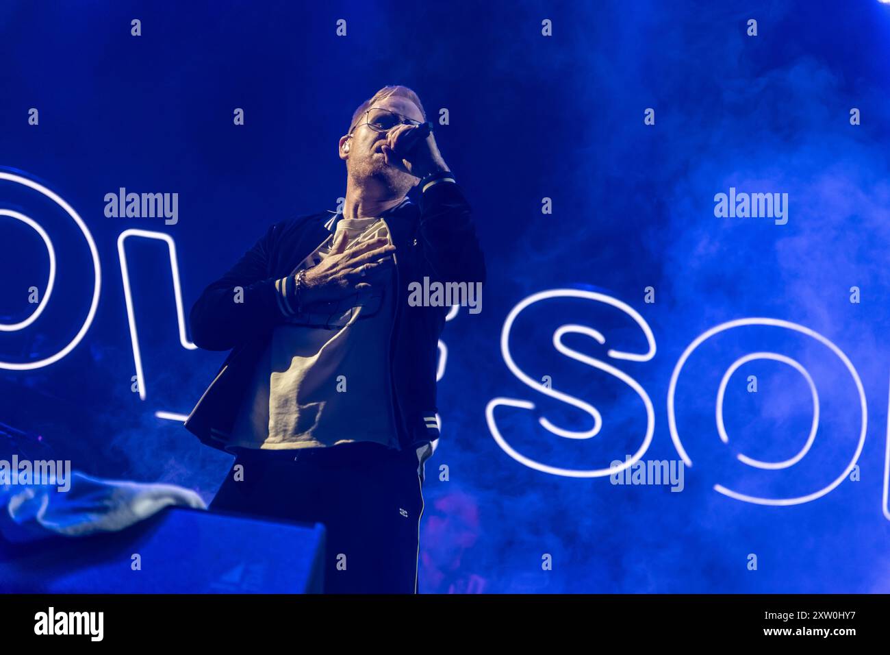 Der deutsche Sänger Peter Fox Pierre Baigorry auf dem Highfield 2024 ...