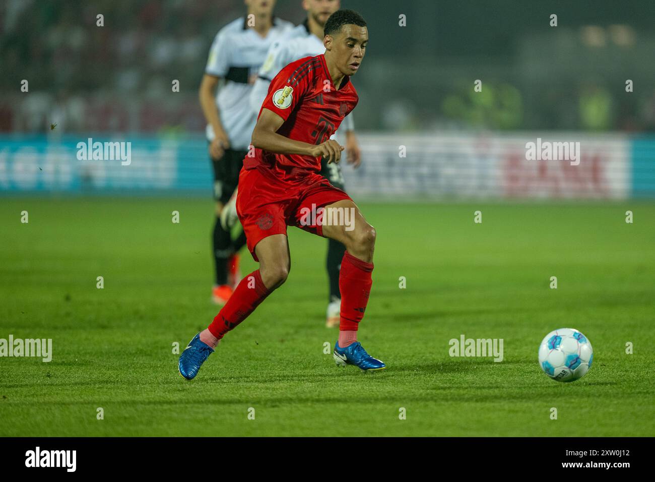 Jamal Musiala (FC Bayern Muenchen, #42), GER, SSV Ulm vs. FC Bayern ...