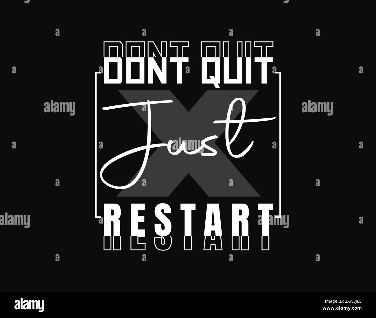 Inspiring t shirt Black and White Stock Photos & Images - Alamy