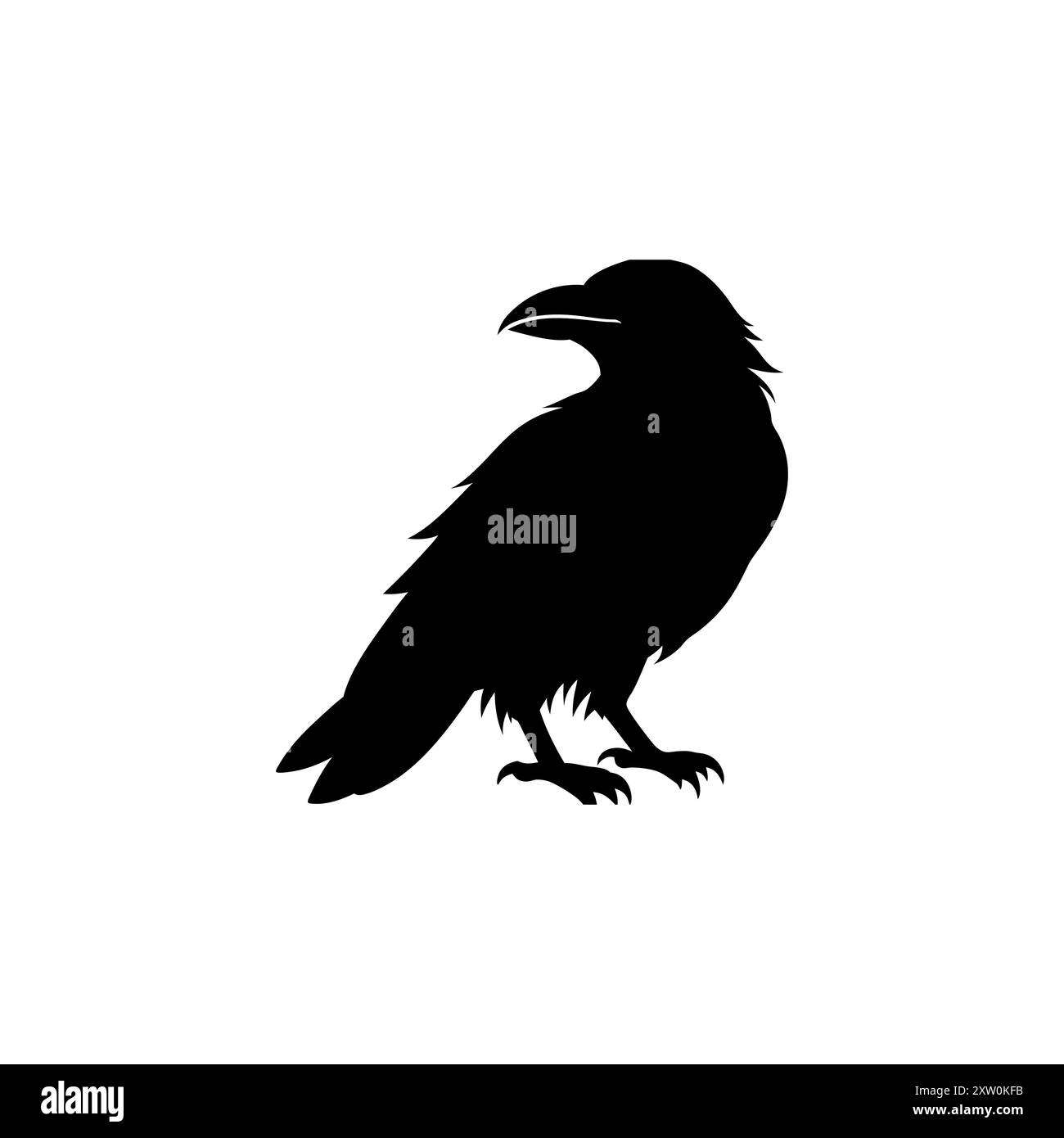 Raven, Swallow and Sparrow silhouette Stock Vector Image & Art - Alamy