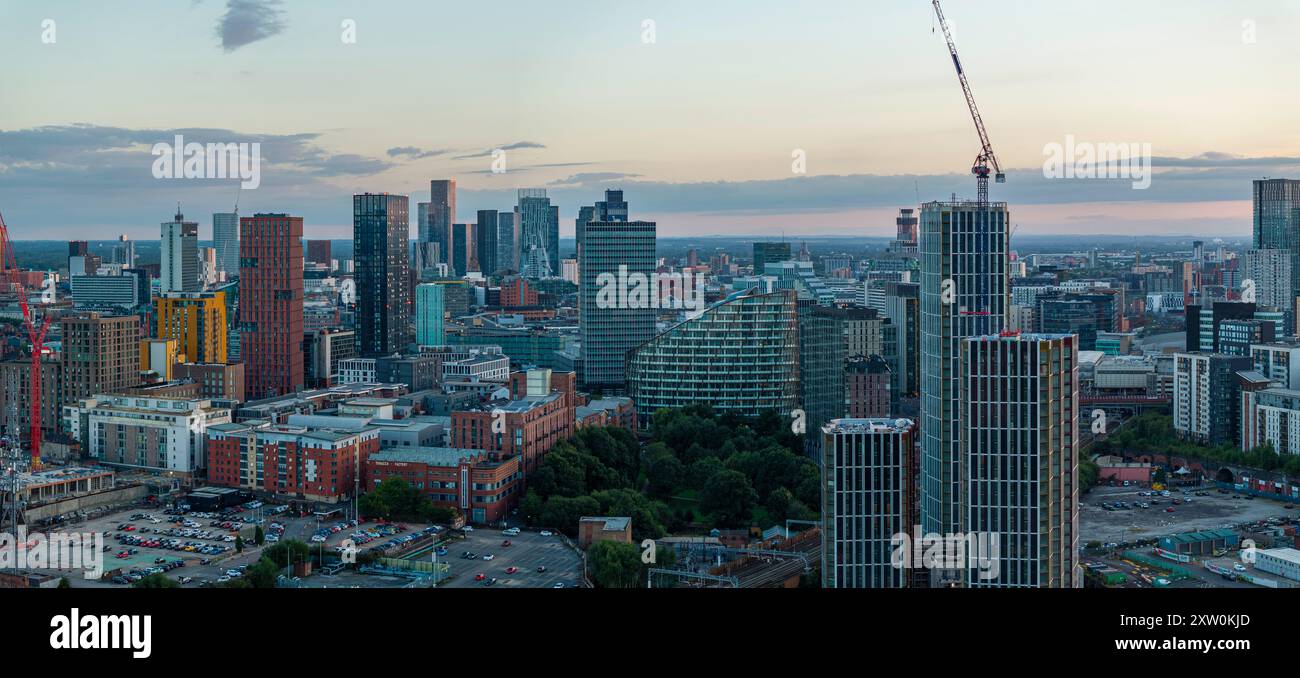 Manchester victoria station aerial hi-res stock photography and images ...