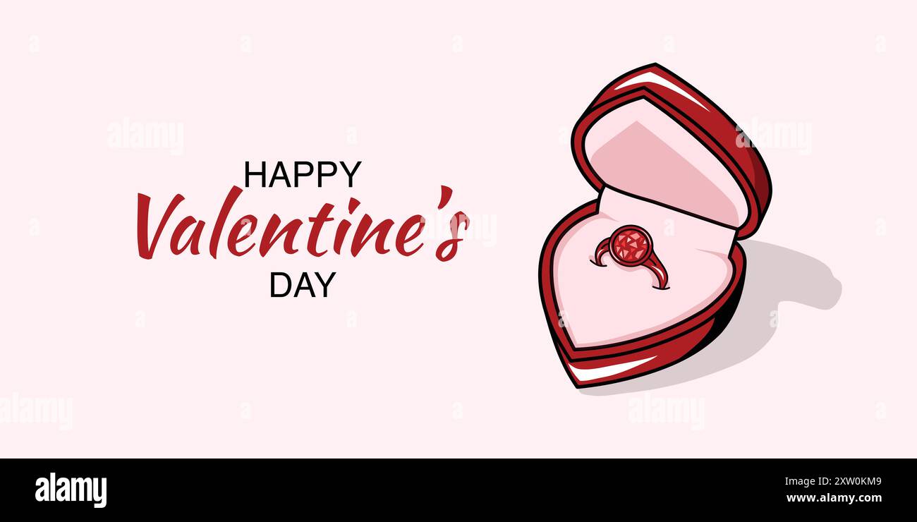 Valentines card greeting clipart hi-res stock photography and images ...