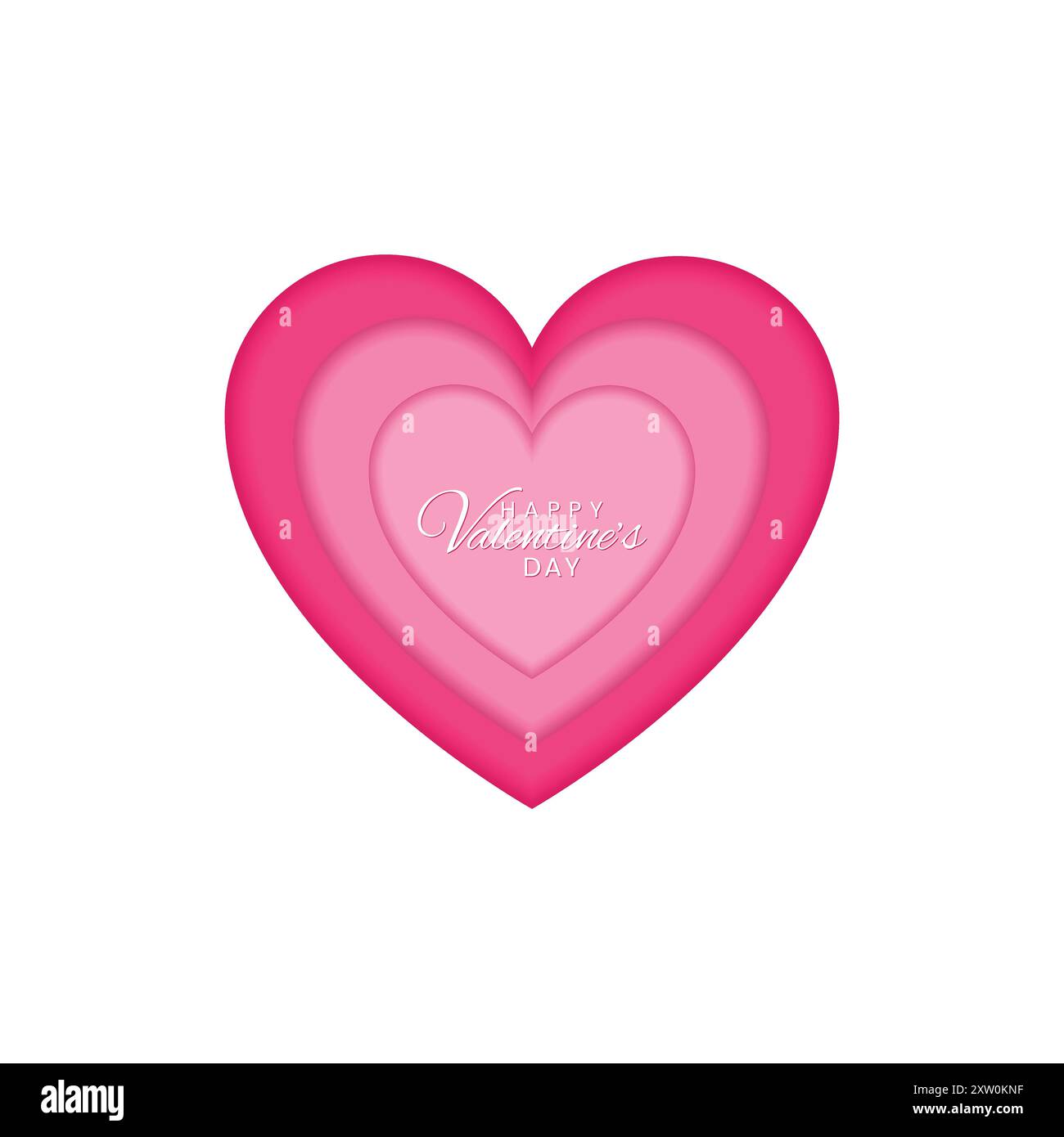 Valentine card isolated Stock Vector Images - Alamy