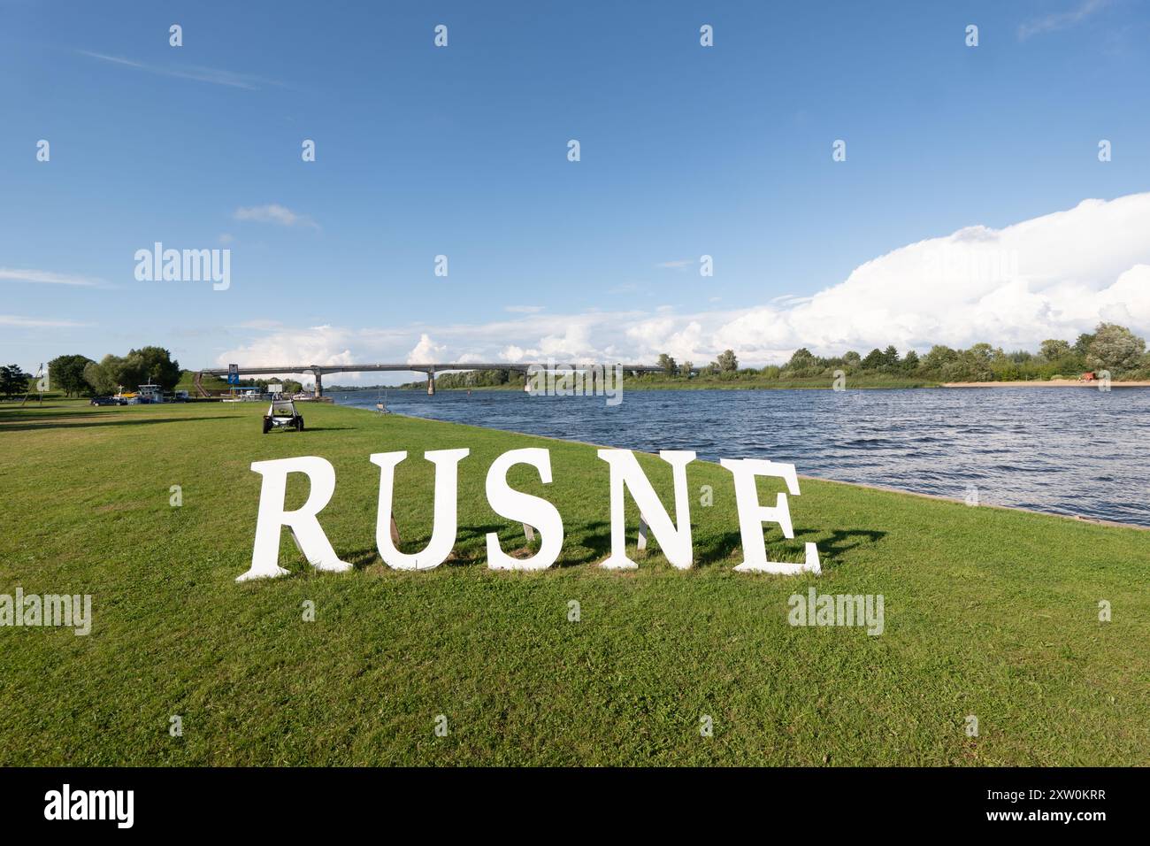 Rusne sign hi-res stock photography and images - Alamy