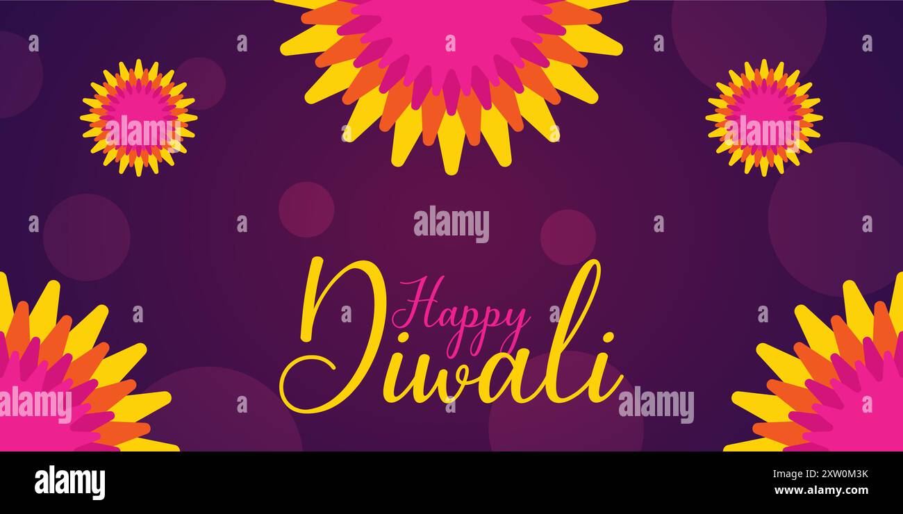 Diwali india vector Stock Vector Images - Alamy
