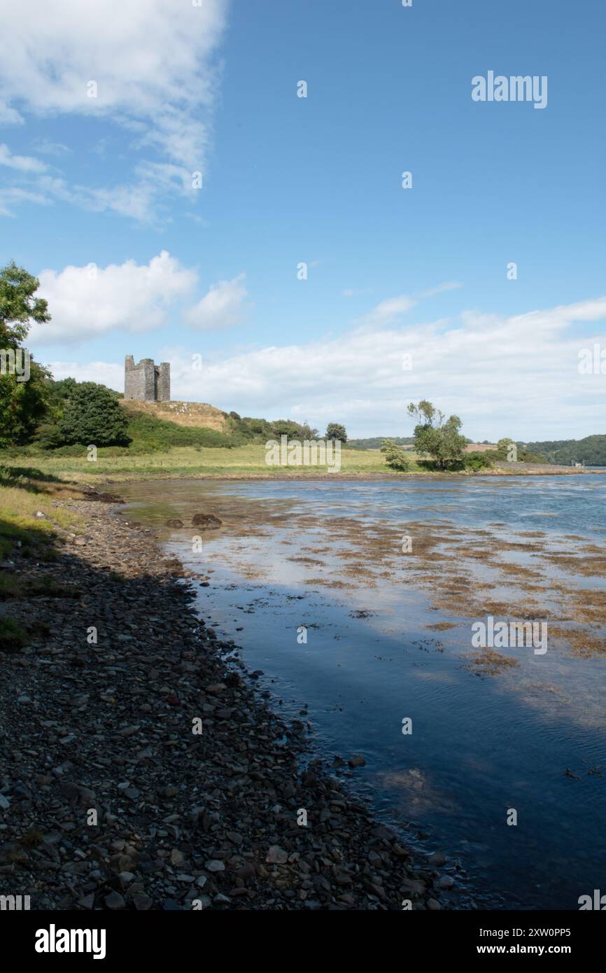 Audley's Castle, County Down, Northern Ireland Stock Photo - Alamy