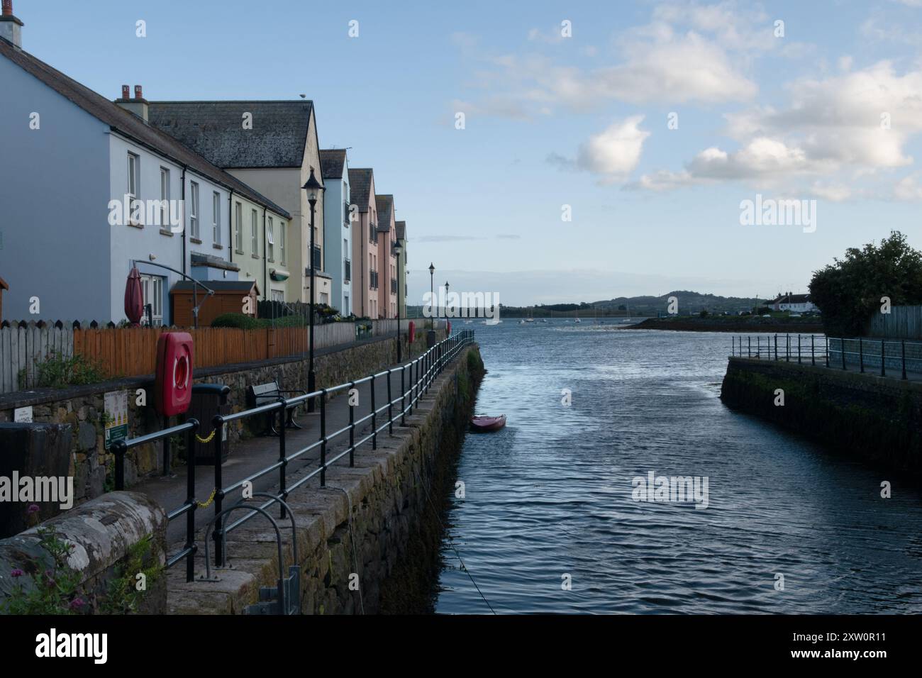 The old Killyleagh Harbour, County Down, Northern Ireland Stock Photo ...