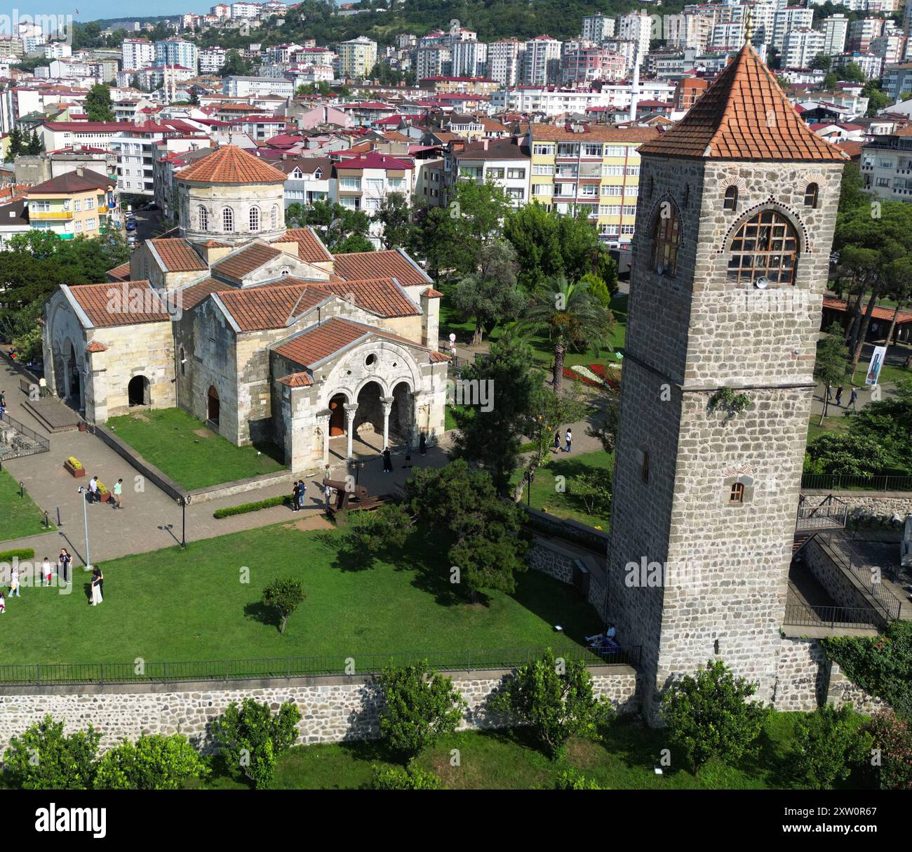 A view of Hagia Sophia in Trabzon, Turkey Stock Photo - Alamy