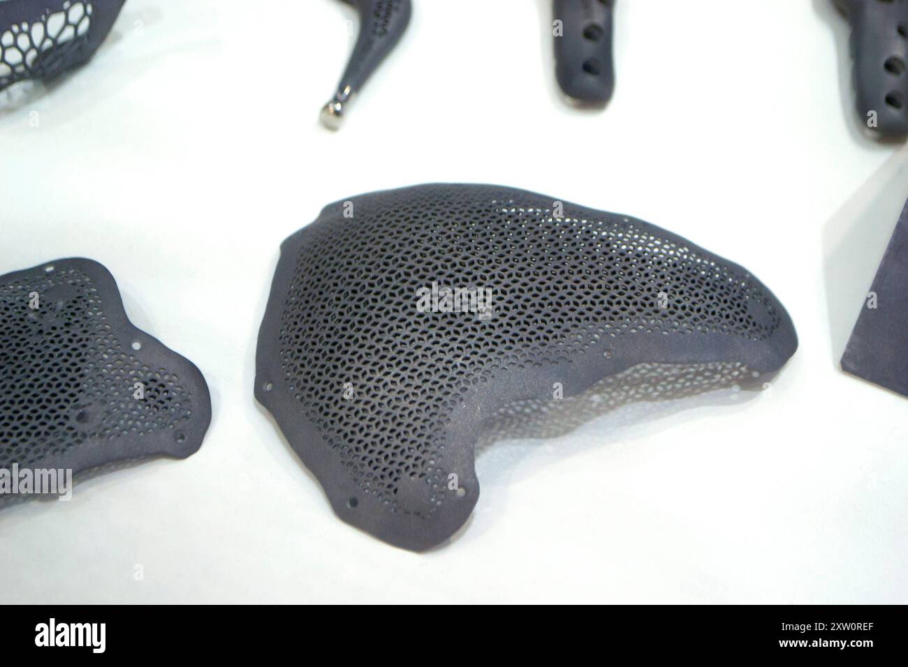 Individual patient-specific cranial plate grid made of biocompatible ...