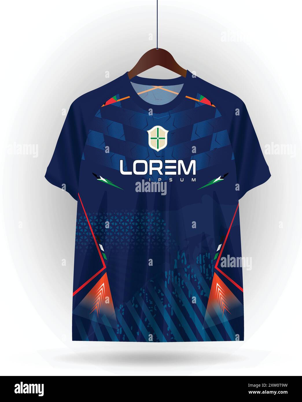 Pattern jersey Cut Out Stock Images & Pictures - Alamy