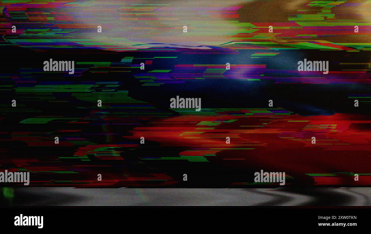 Russia digital technology flag cyber background. Russian Federation ...