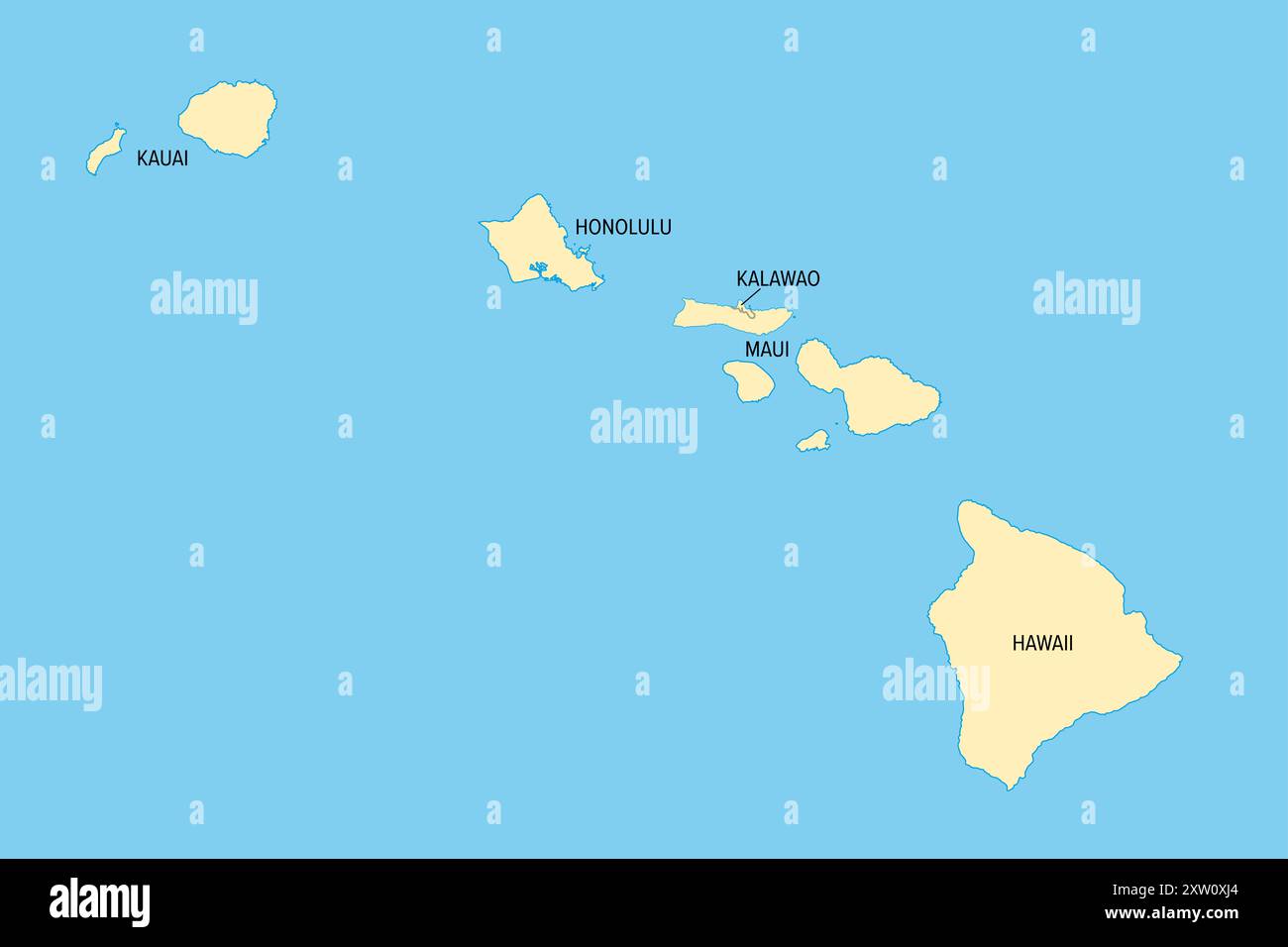 Hawaiian Islands Names Geology And Geography Of Hawaii