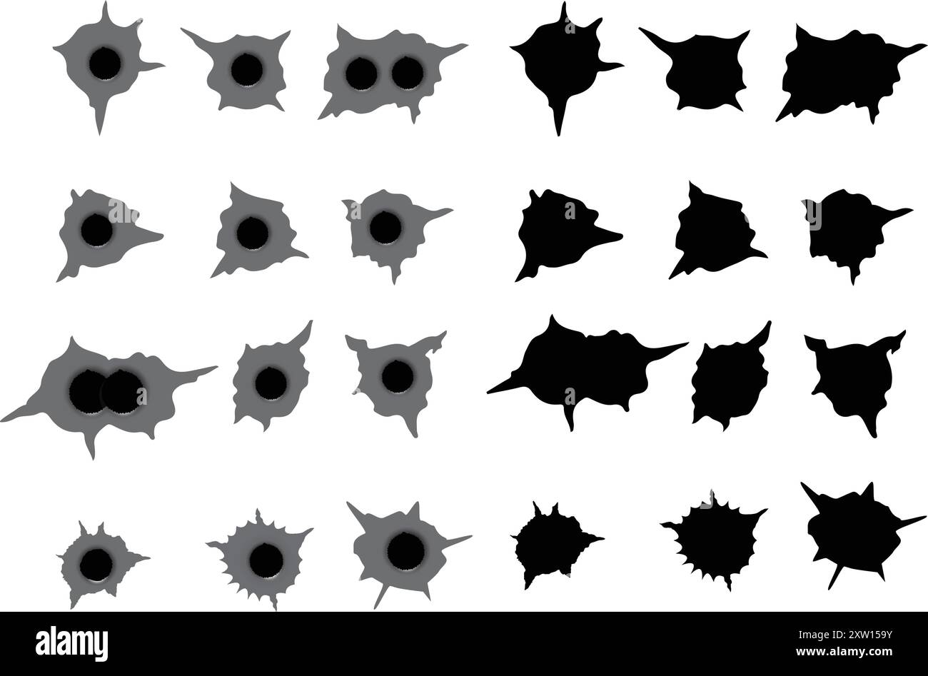 Bullet impressions hi-res stock photography and images - Alamy