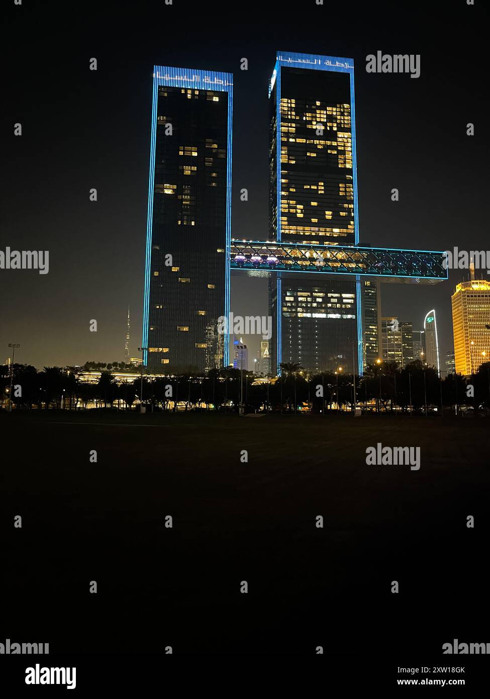 Dubai landmard, the One Za’abeel - Holds the record for longest ...