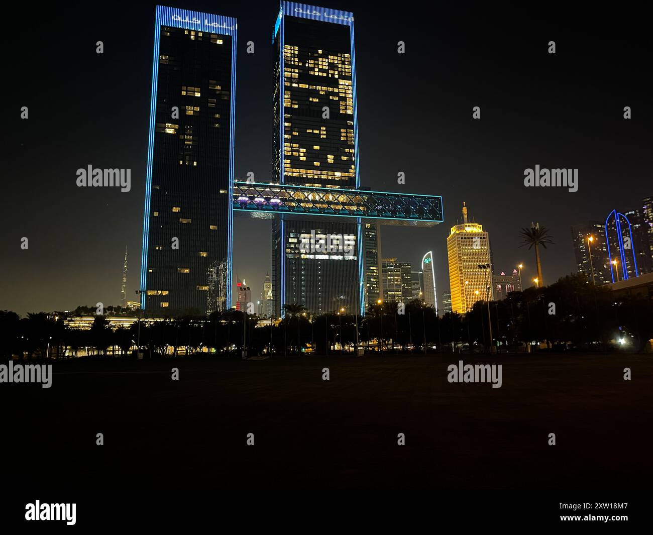 Dubai landmard, the One Za’abeel - Holds the record for longest ...