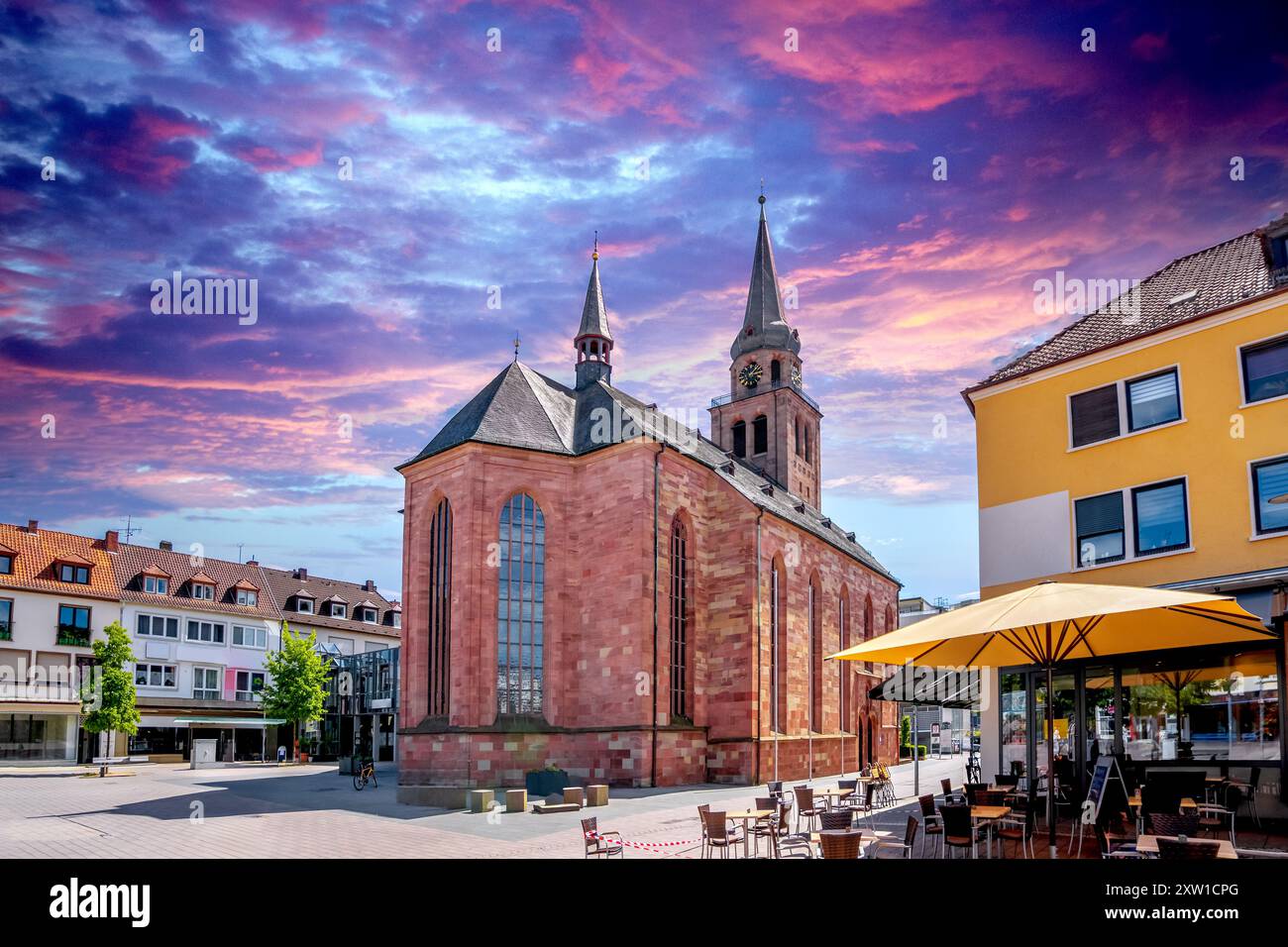 Old city of Zweibrücken, Germany Stock Photo - Alamy