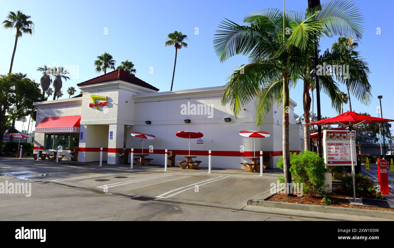 IN-N-OUT BURGER Restaurant. American chain of Fast Food Restaurants ...