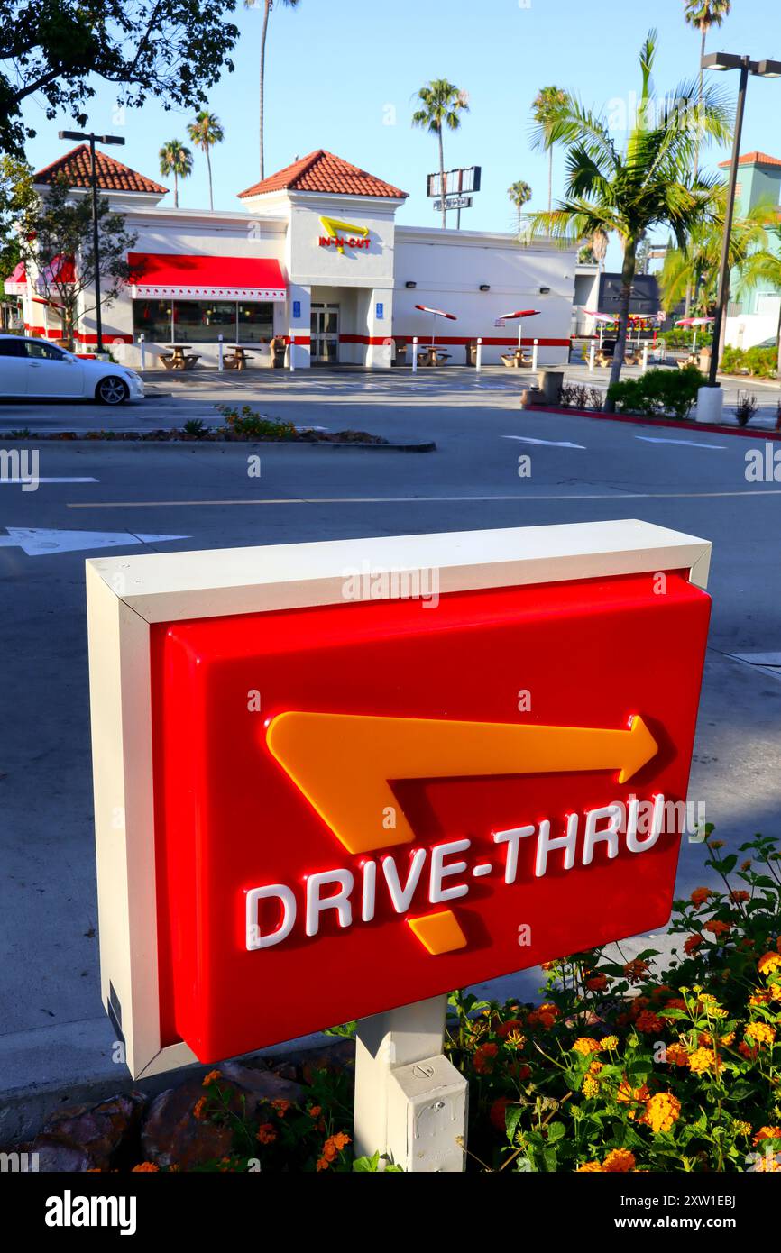 IN-N-OUT BURGER Restaurant. American chain of Fast Food Restaurants ...