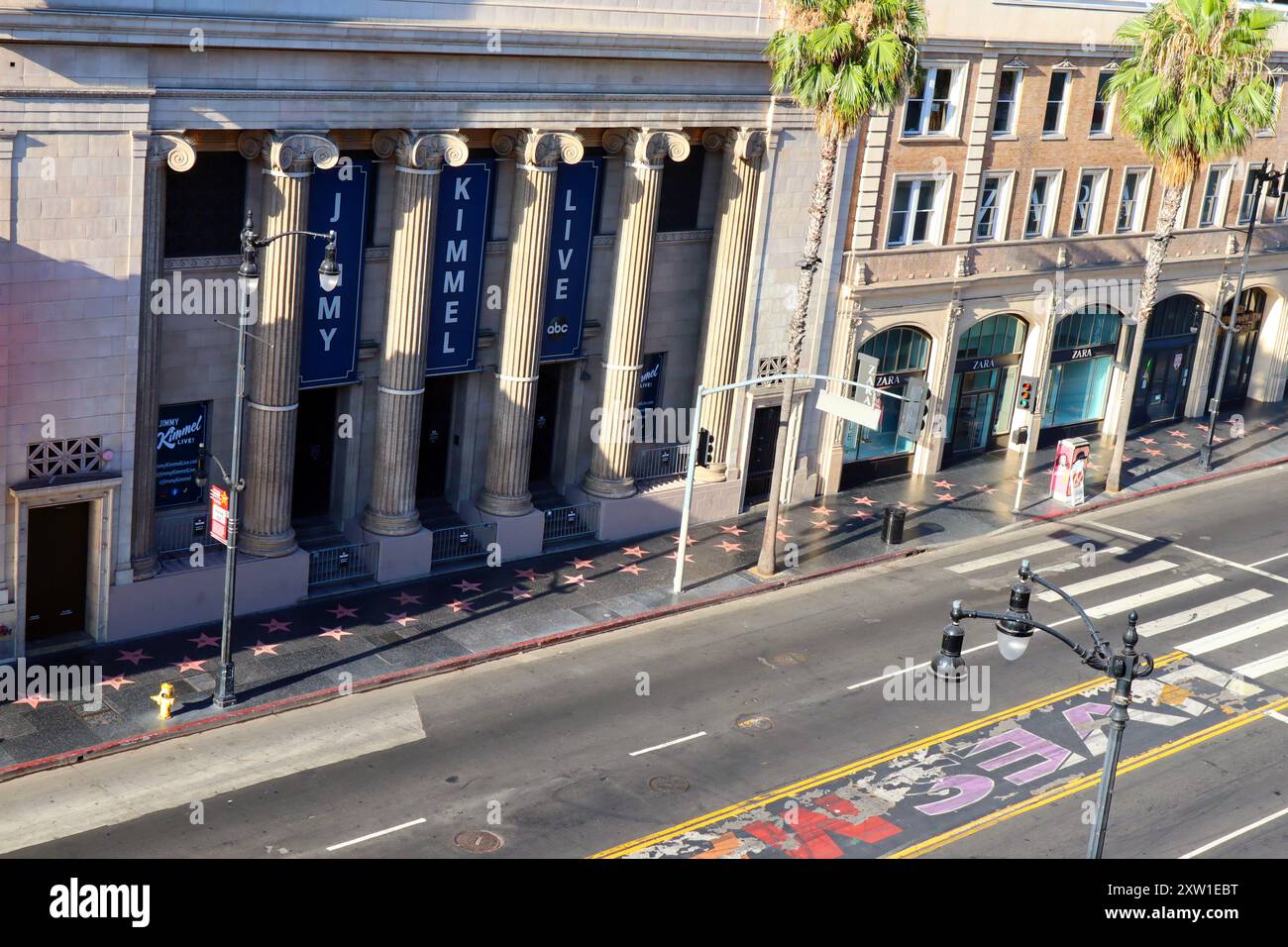 Hollywood (Los Angeles), California: Jimmy Kimmel Live Building located ...