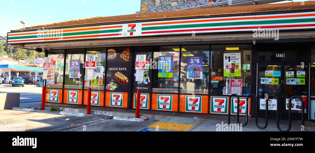 7-ELEVEN Store, the famous convenience Store Food Stock Photo - Alamy