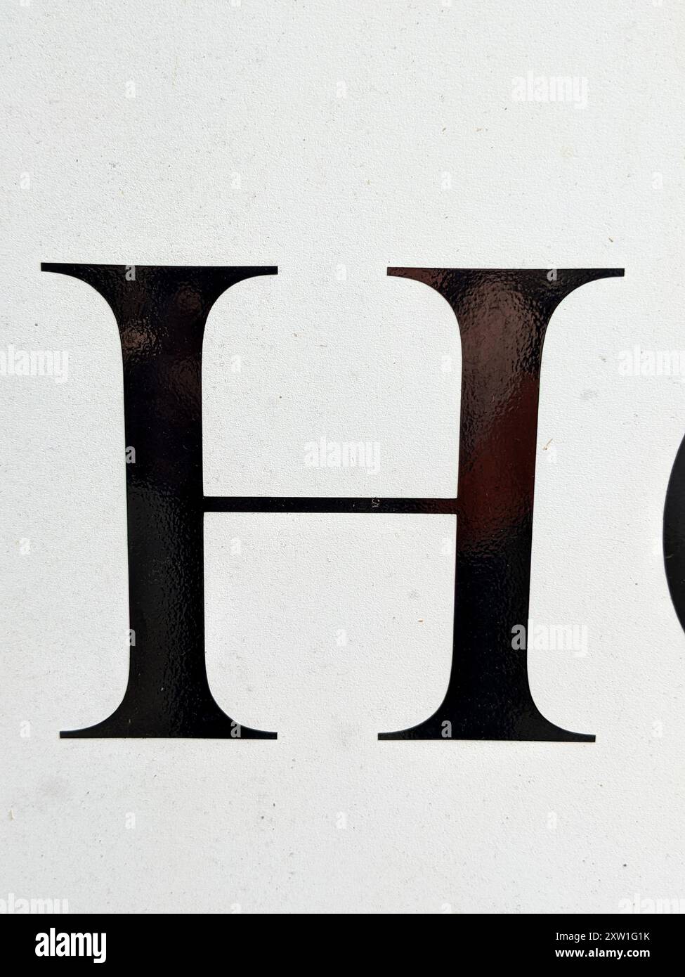 Graffiti alphabet letter h hi-res stock photography and images - Alamy