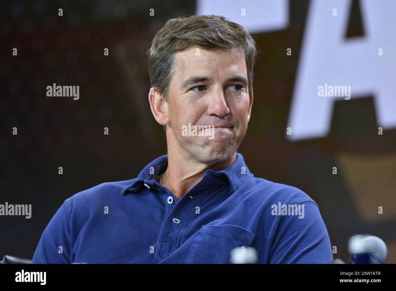 Photo by: NDZ/STAR MAX/IPx 2024 8/16/24 Eli Manning attends Fanatics ...