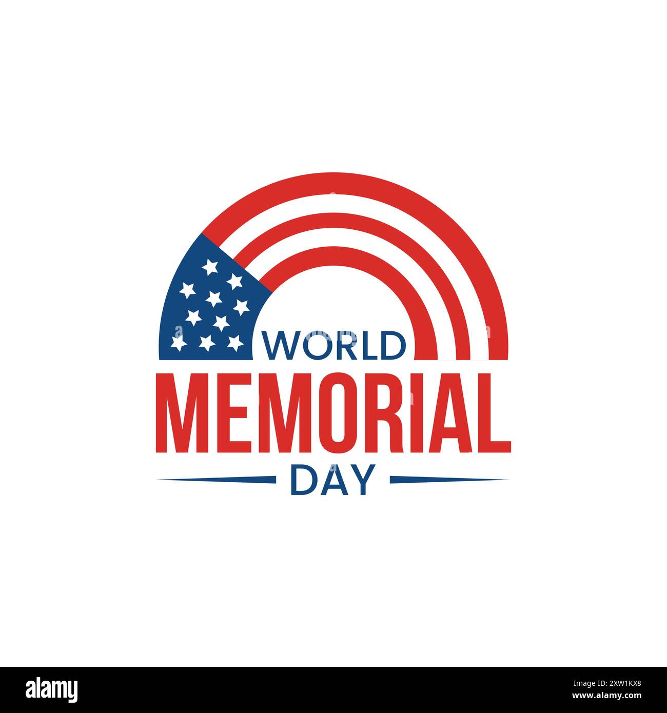 Commemoration national memorial day Stock Vector Images - Alamy