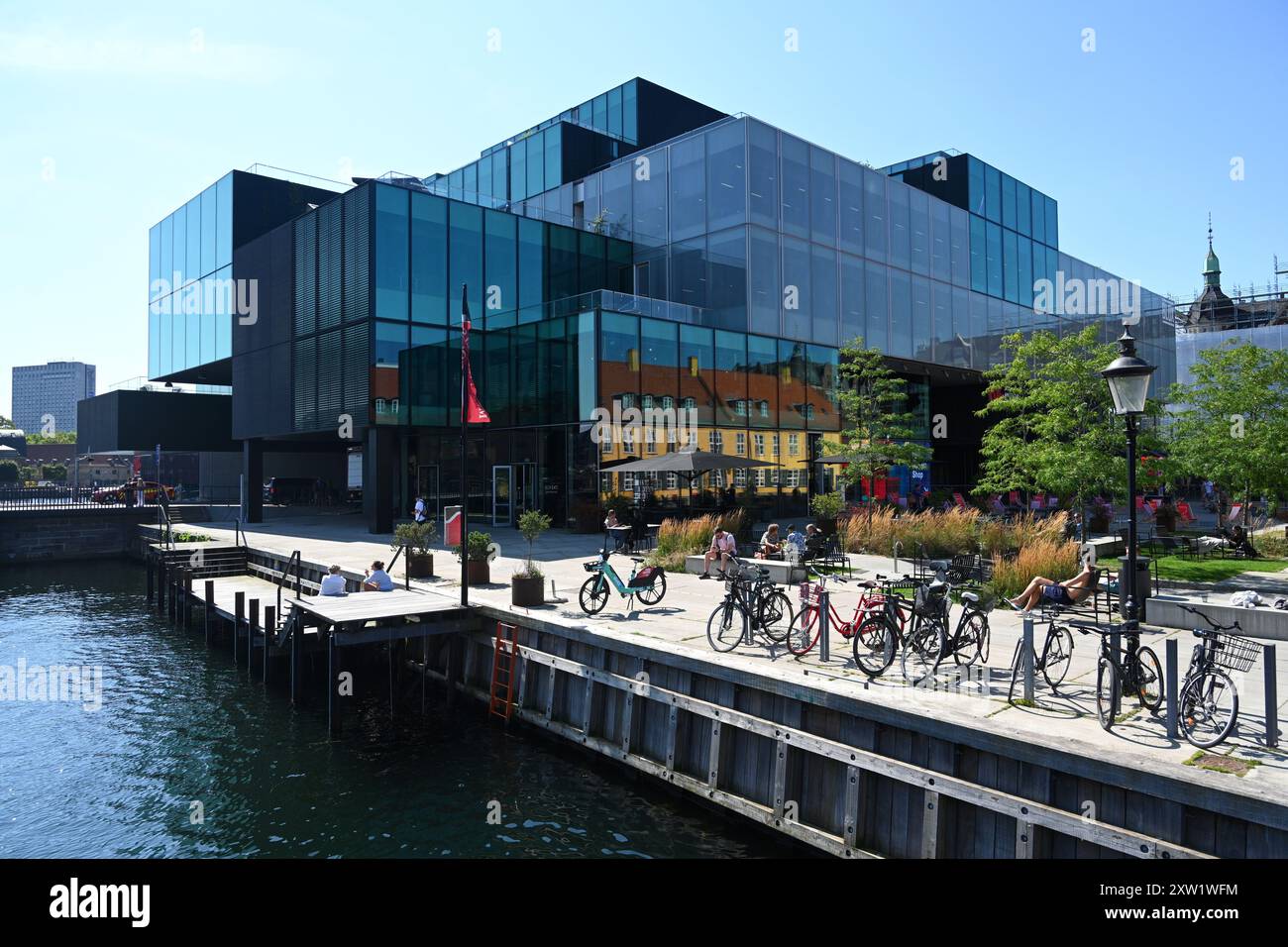 Copenhagen, Denmark - August 1, 2024: The Danish Architecture Center or ...
