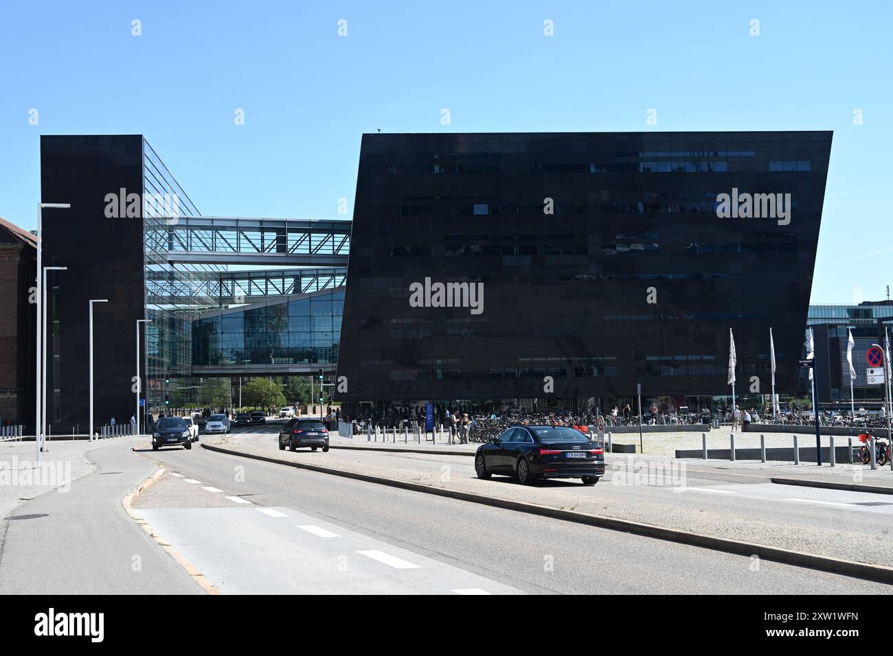 Copenhagen, Denmark - August 1, 2024: The Royal Library, the National ...